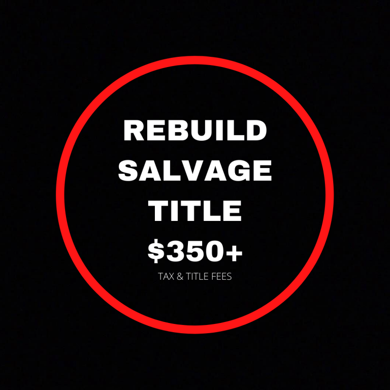 Rebuild A Salvage Title – Alabama's Title Rebuilder